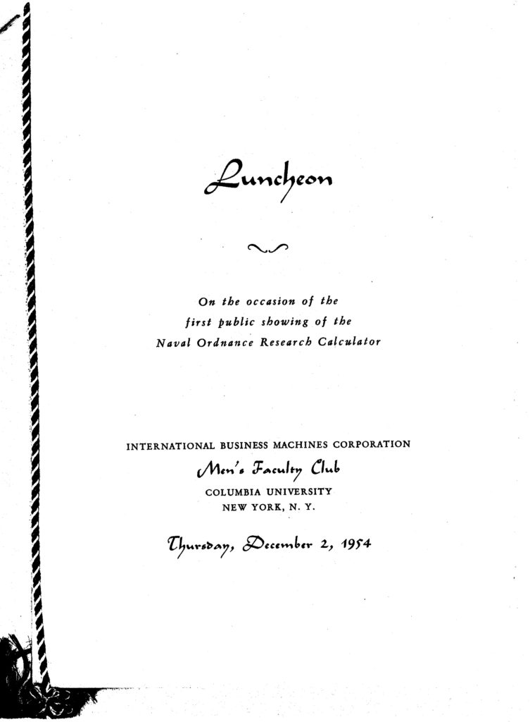 IBM Naval Ordnance Research Calculator: Russian Translation